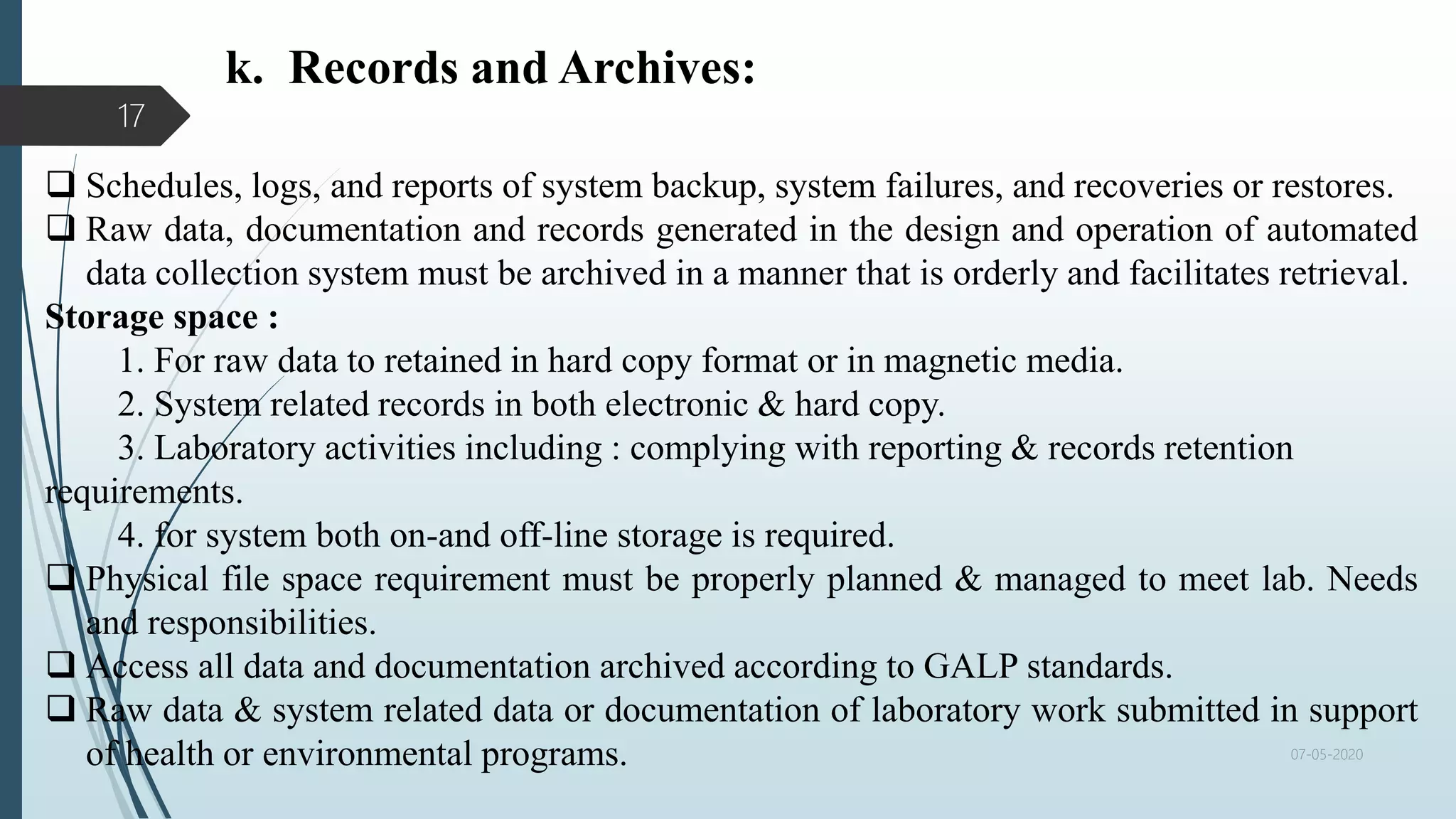 GOOD AUTOMATED LABORATORY PRACTICE | PPTX