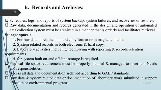 GOOD AUTOMATED LABORATORY PRACTICE | PPTX