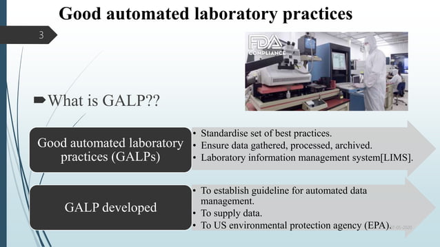GOOD AUTOMATED LABORATORY PRACTICE | PPTX