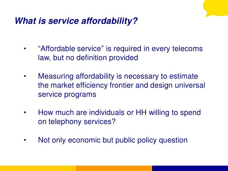 Tariffs and the affordability gap in mobile telephone services in Lat…