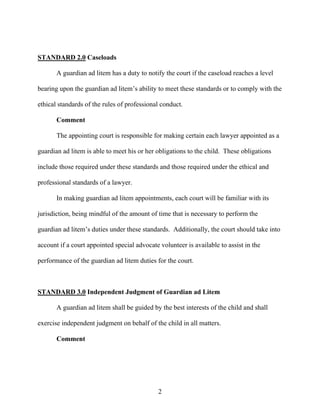 Missouri Supreme Court Guardian Ad Litem Standards | PDF