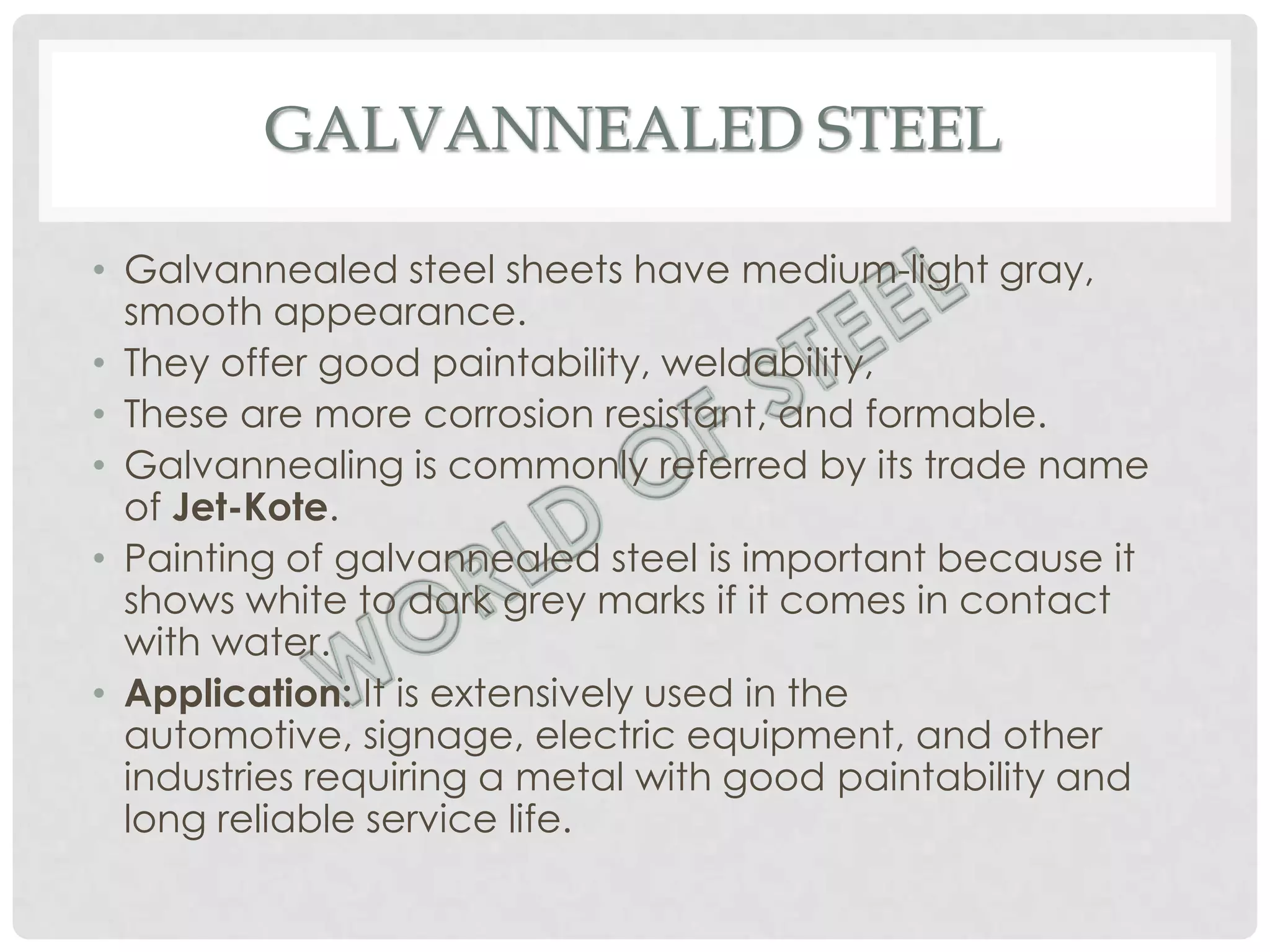 Galvanizing Methods | PPTX