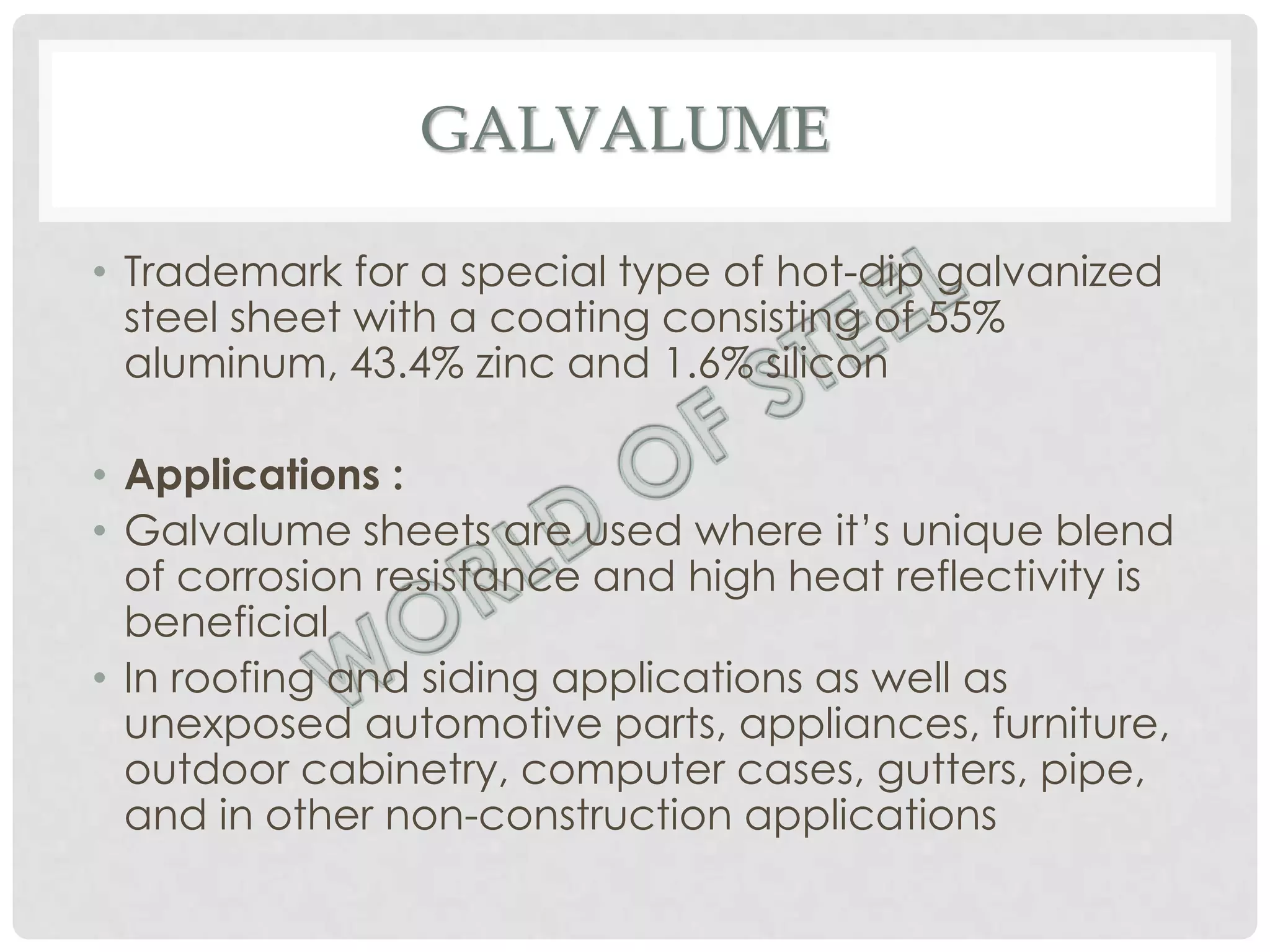 Galvanizing Methods | PPTX