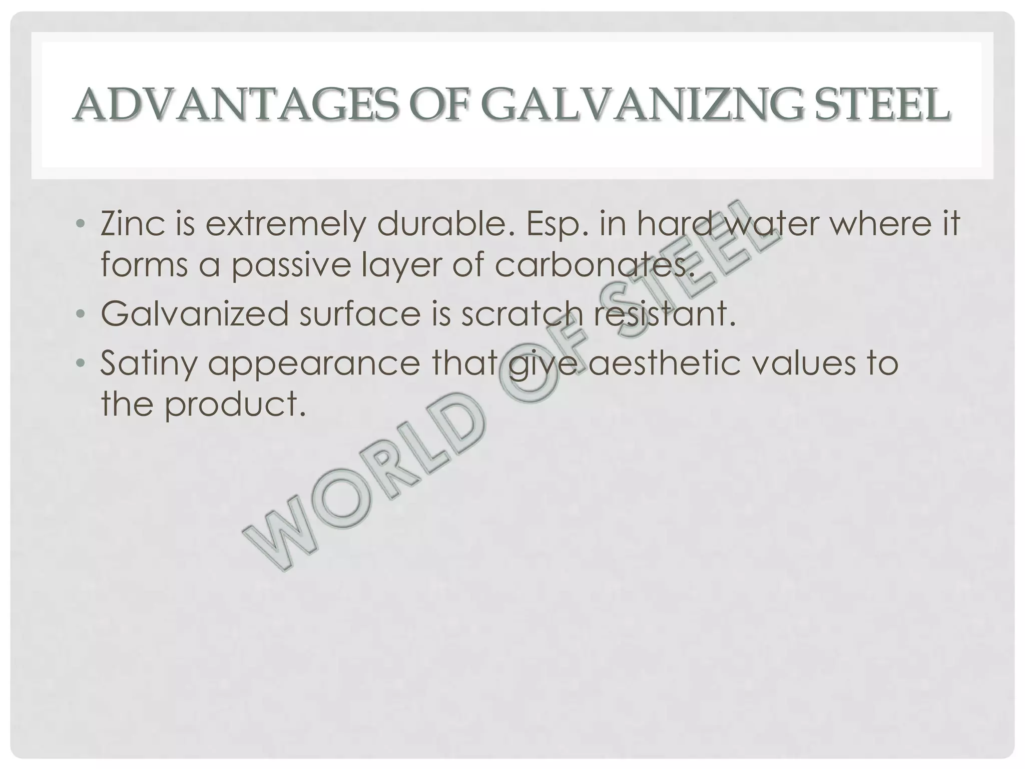 Galvanizing Methods | PPTX