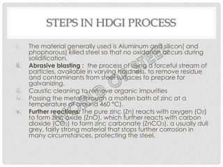 Galvanizing Methods | PPTX