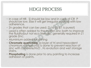 Galvanizing Methods | PPTX