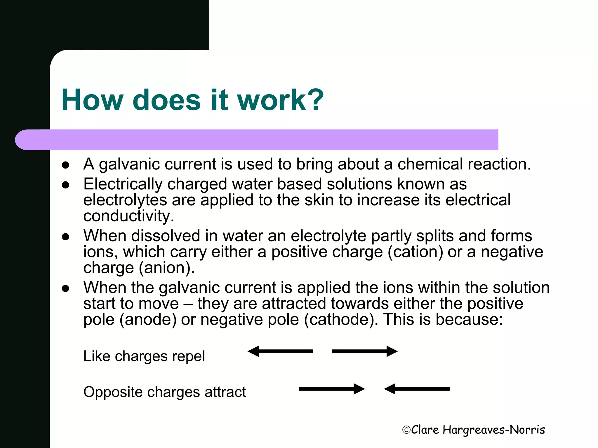 Galvanic body treatment powerpoint | PPTX
