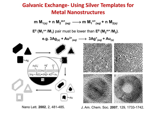 Galvanic exchange on Reduced Graphene Oxide | PPT