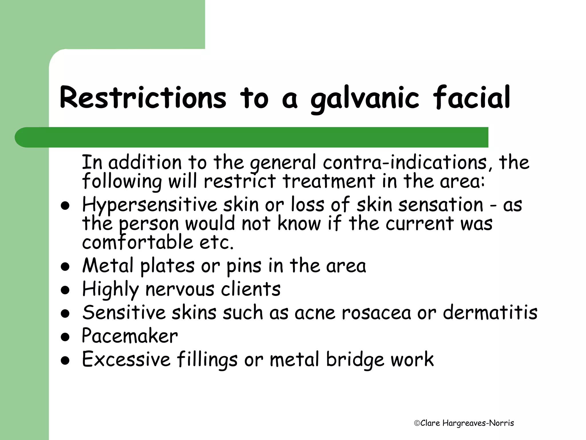 Galvanic Facial Treatment | PPTX