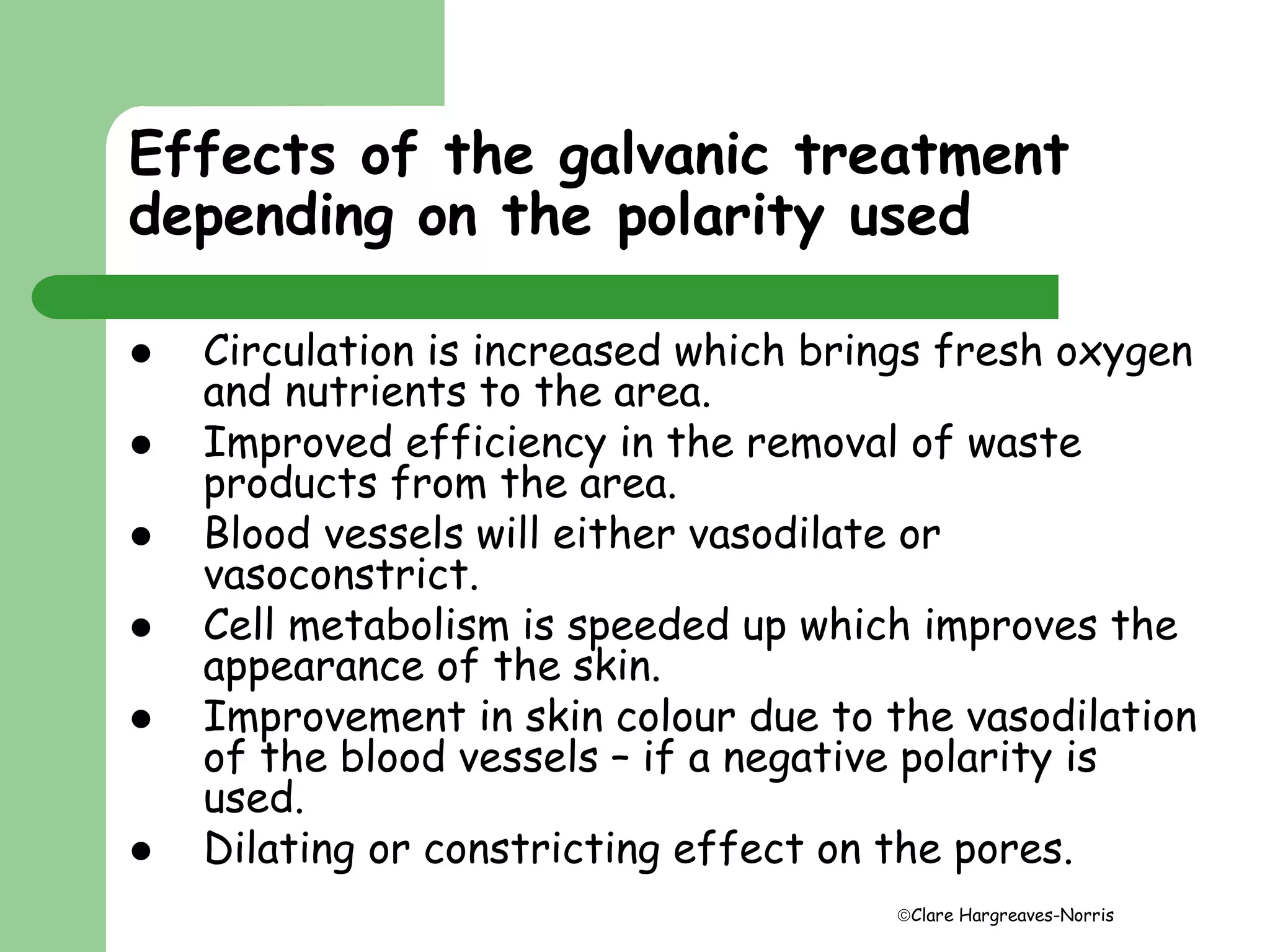 Galvanic Facial Treatment | PPTX