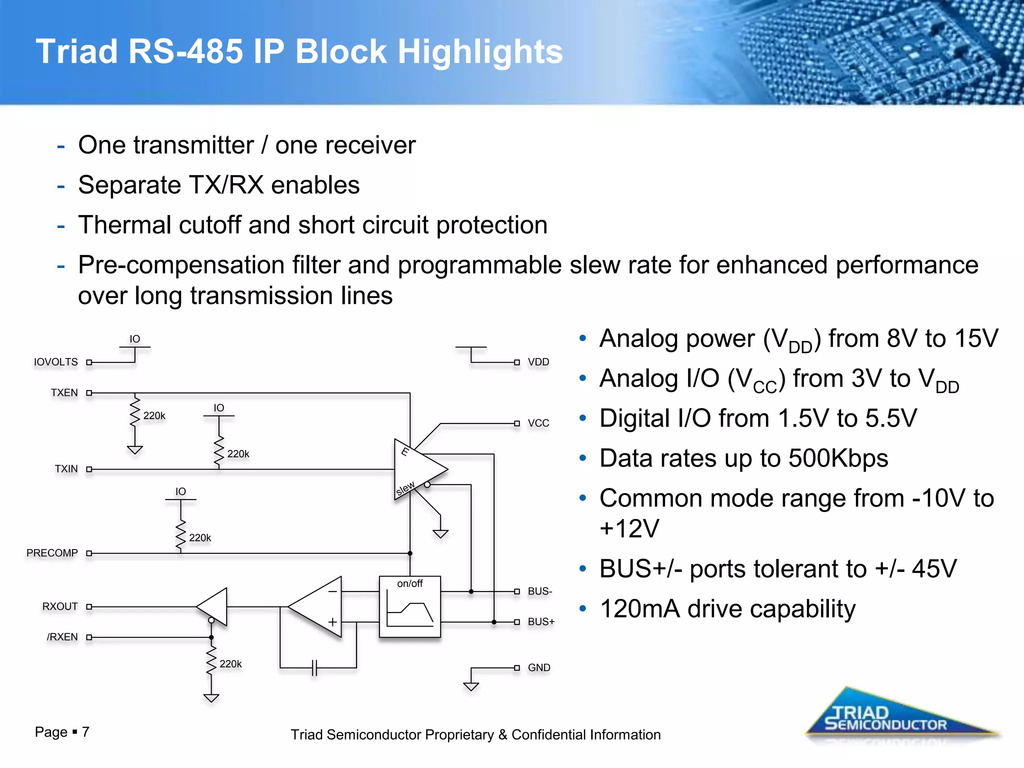 Galvanic isolation & Triad Semiconductor Mixed-Signal ASIC Solutions | PPT