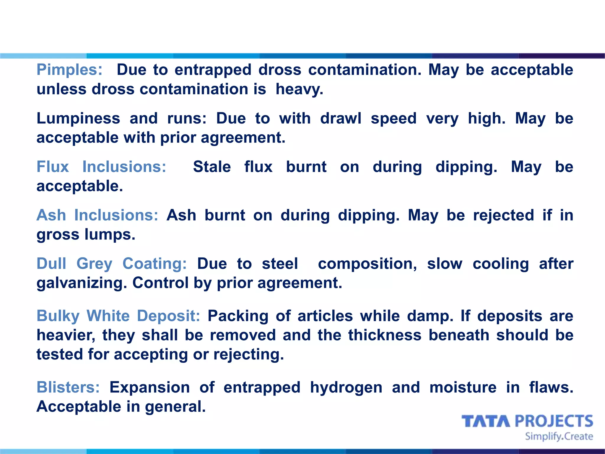 Galvanizing Inspection of Structure | PDF