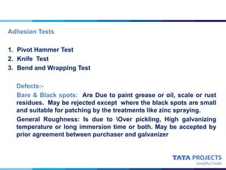 Galvanizing Inspection of Structure | PDF