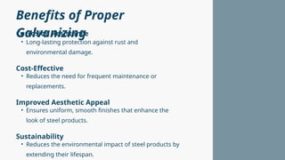 Identify & Resolve Galvanizing Defects for Superior Steel Coatings | PPTX