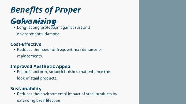Identify & Resolve Galvanizing Defects for Superior Steel Coatings | PPTX