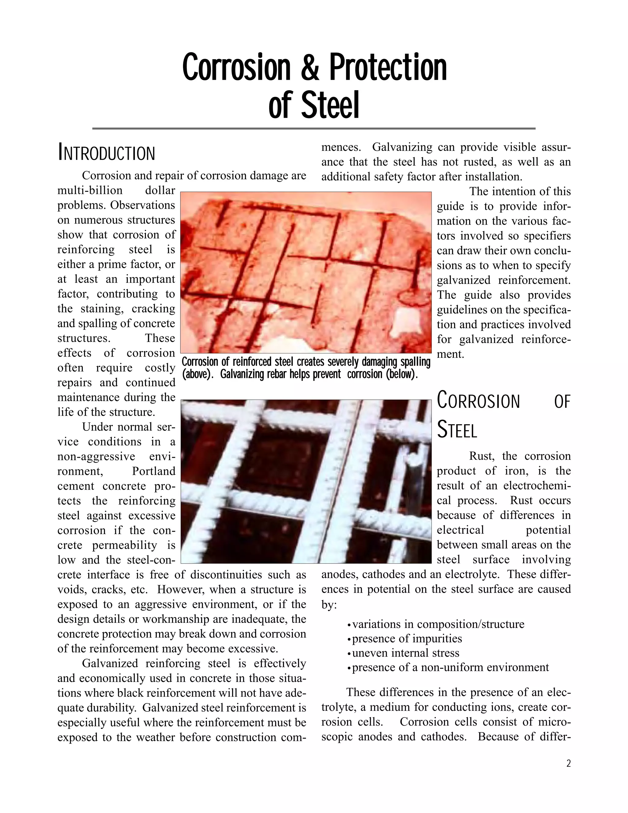 Galvanizing for Corrosion Protection (AGA) | PDF