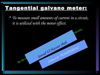 Galvano Meter | PPT