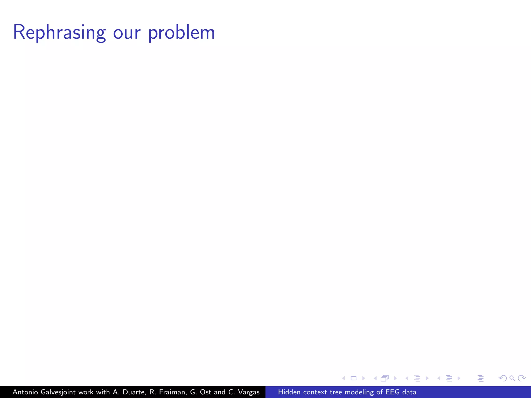 Hidden context tree modeling of EEG data | PPT