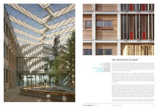 SAP Building in Galway, Designed by Bucholz McEvoy Architects | PDF