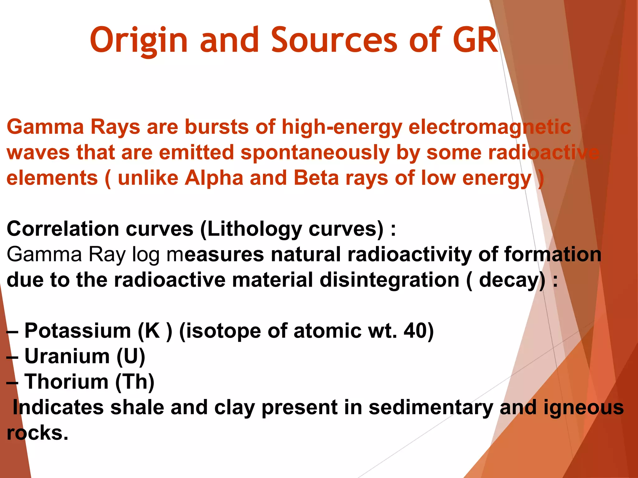 Gama ray log | PPT
