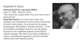 NationalArtistinthePhilippines | PPTX