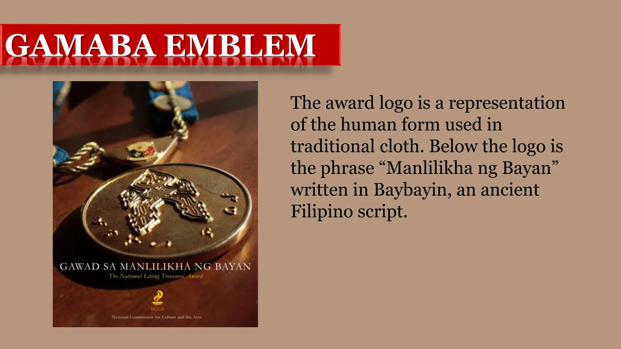 Gawad sa Manlilikha ng Bayan Awardee and their Arts | PPTX