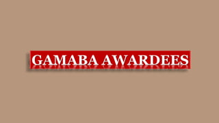 Gawad sa Manlilikha ng Bayan Awardee and their Arts | PPTX