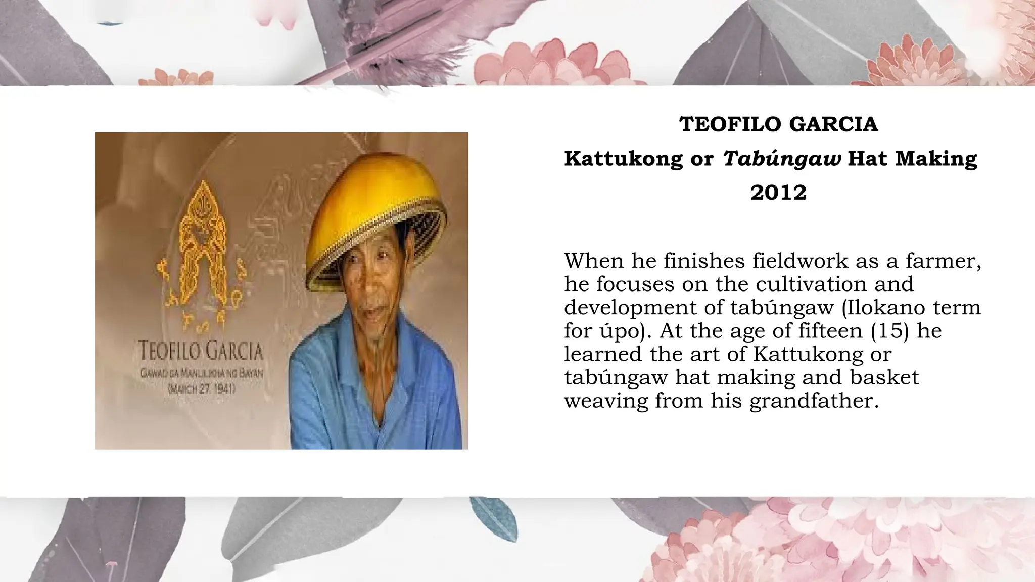 GawadngManlilikhangBayanAward(GAMABA)inthephillipines | PPTX