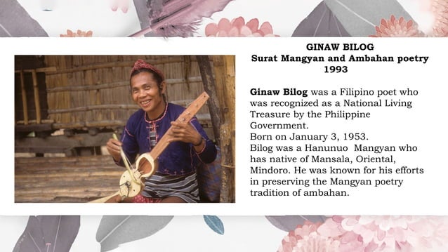 GawadngManlilikhangBayanAward(GAMABA)inthephillipines | PPTX