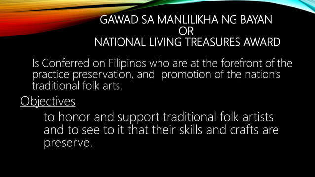 Gamaba awardees | PPTX