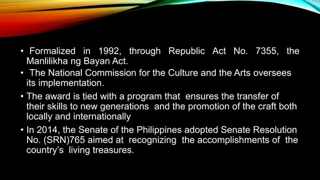 Gamaba awardees | PPTX