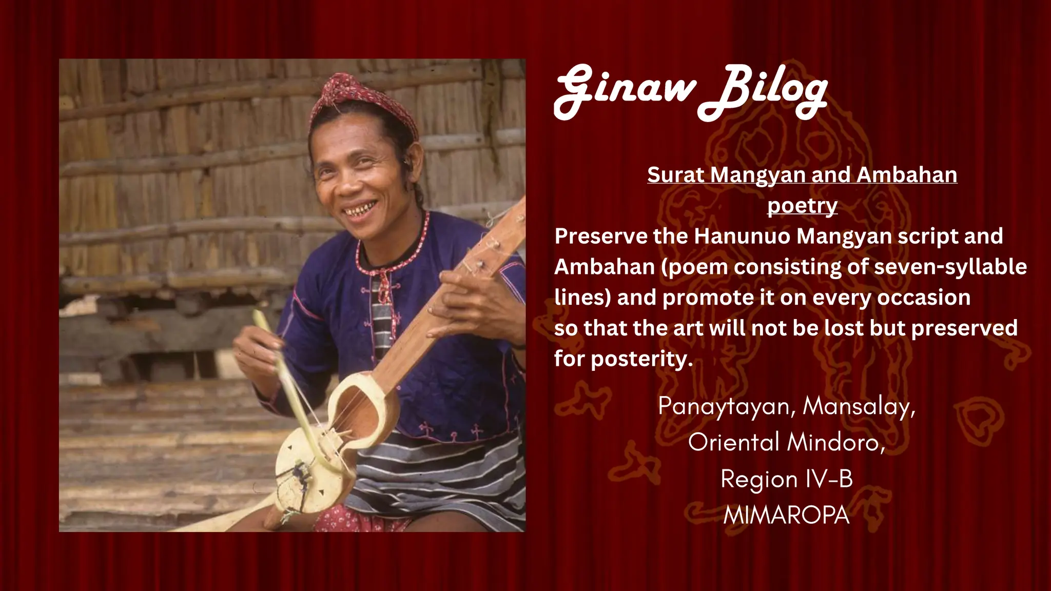 GAWAD SA MANLILIKHA NG BAYAN AWARDEES. PH | PPTX