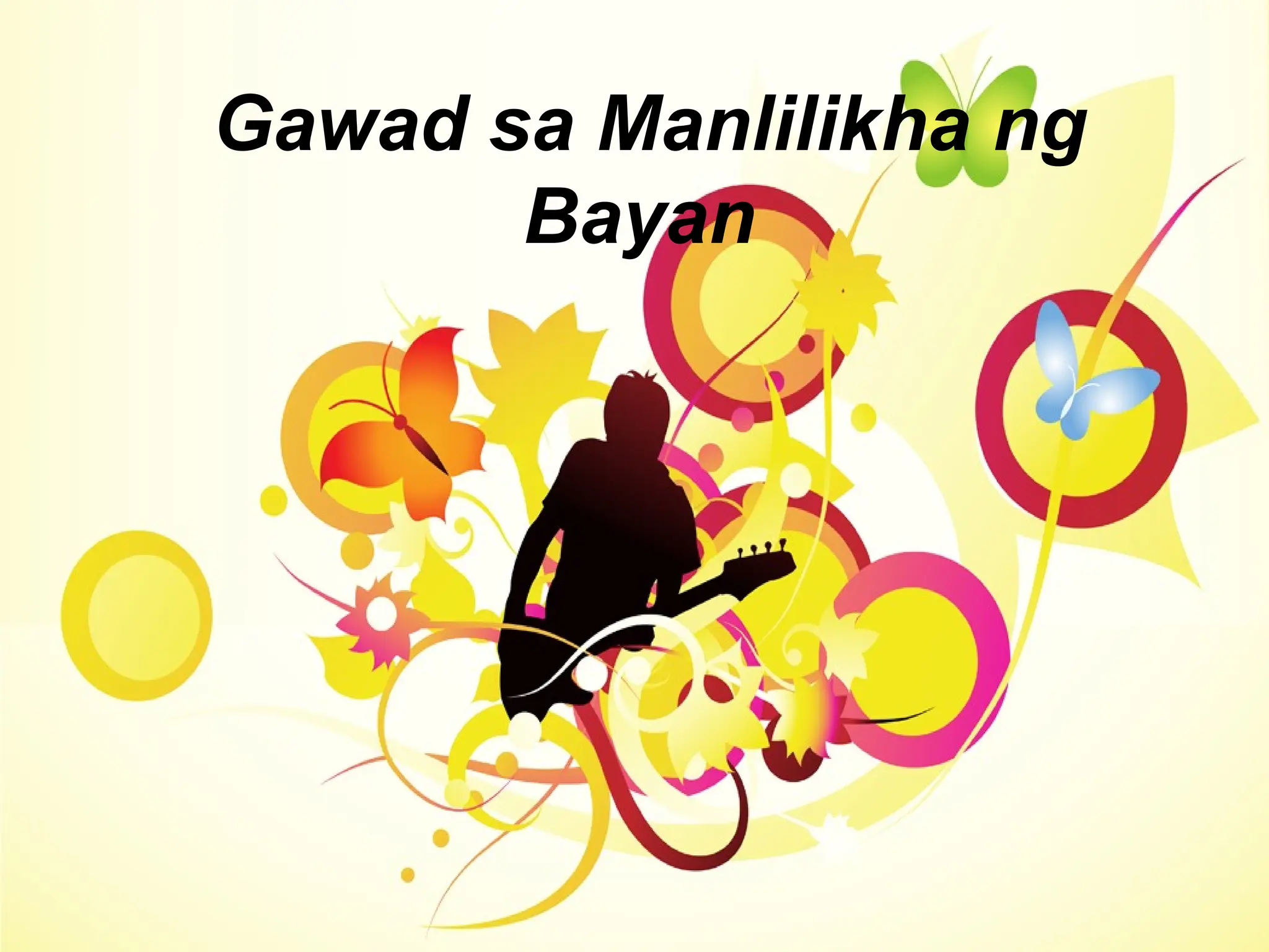 gamaba awardee and national artists of the Philippines | PPT
