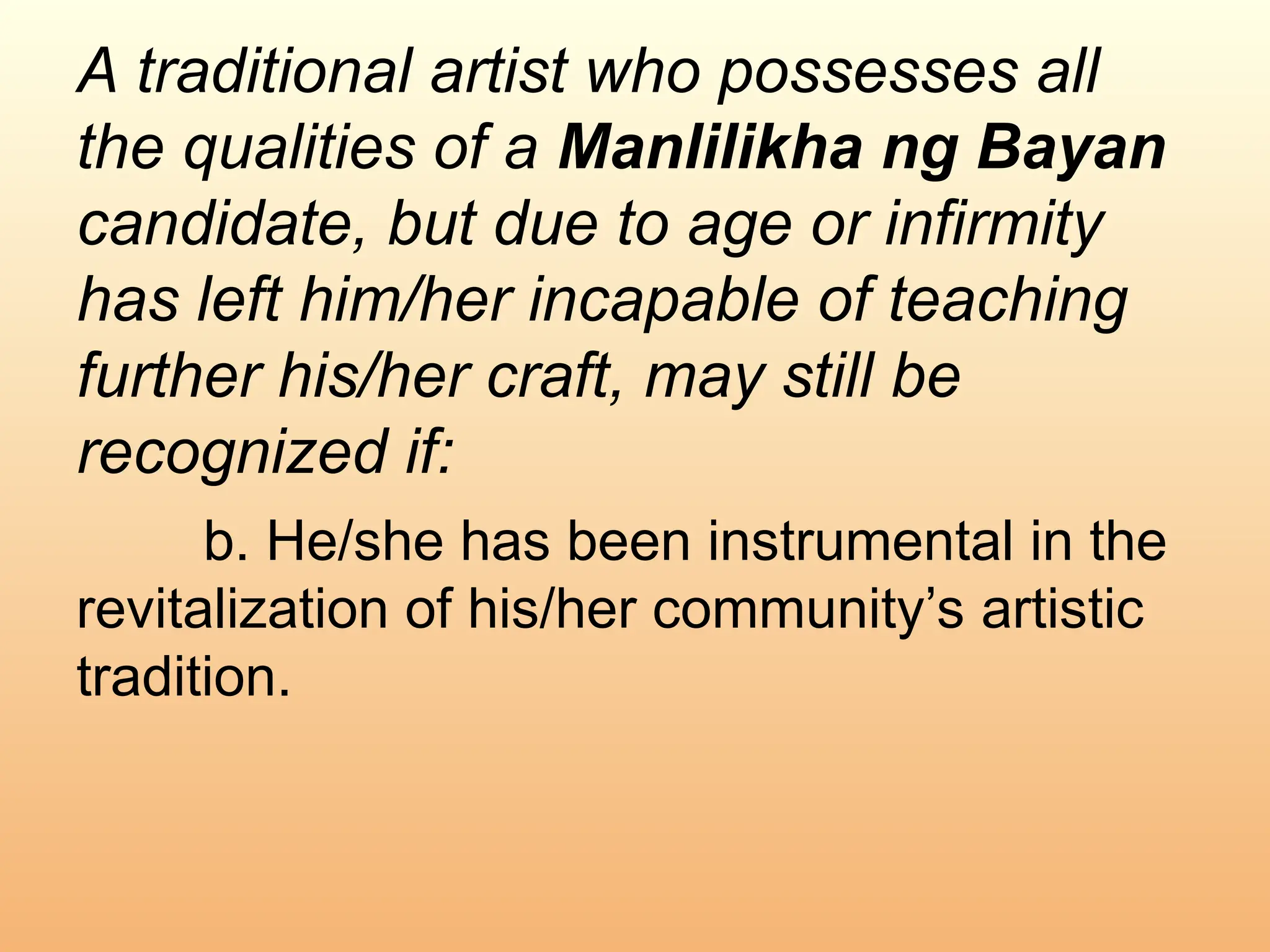 gamaba awardee and national artists of the Philippines | PPT