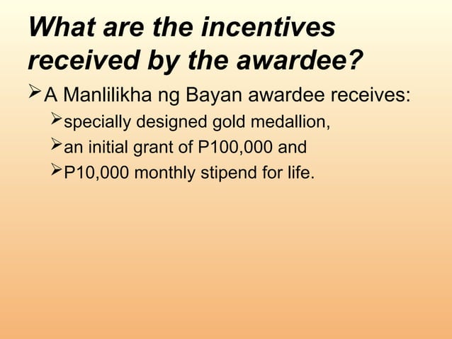 gamaba awardee and national artists of the Philippines | PPT