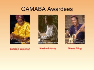 Gawad sa Manlilikha ng Bayan | PPT