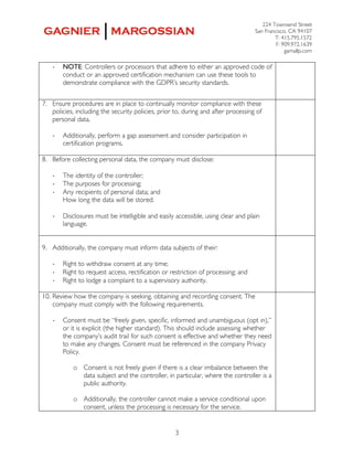 European Union Privacy Law - General Data Protection Regulation ...