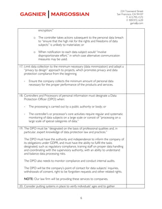 European Union Privacy Law - General Data Protection Regulation ...