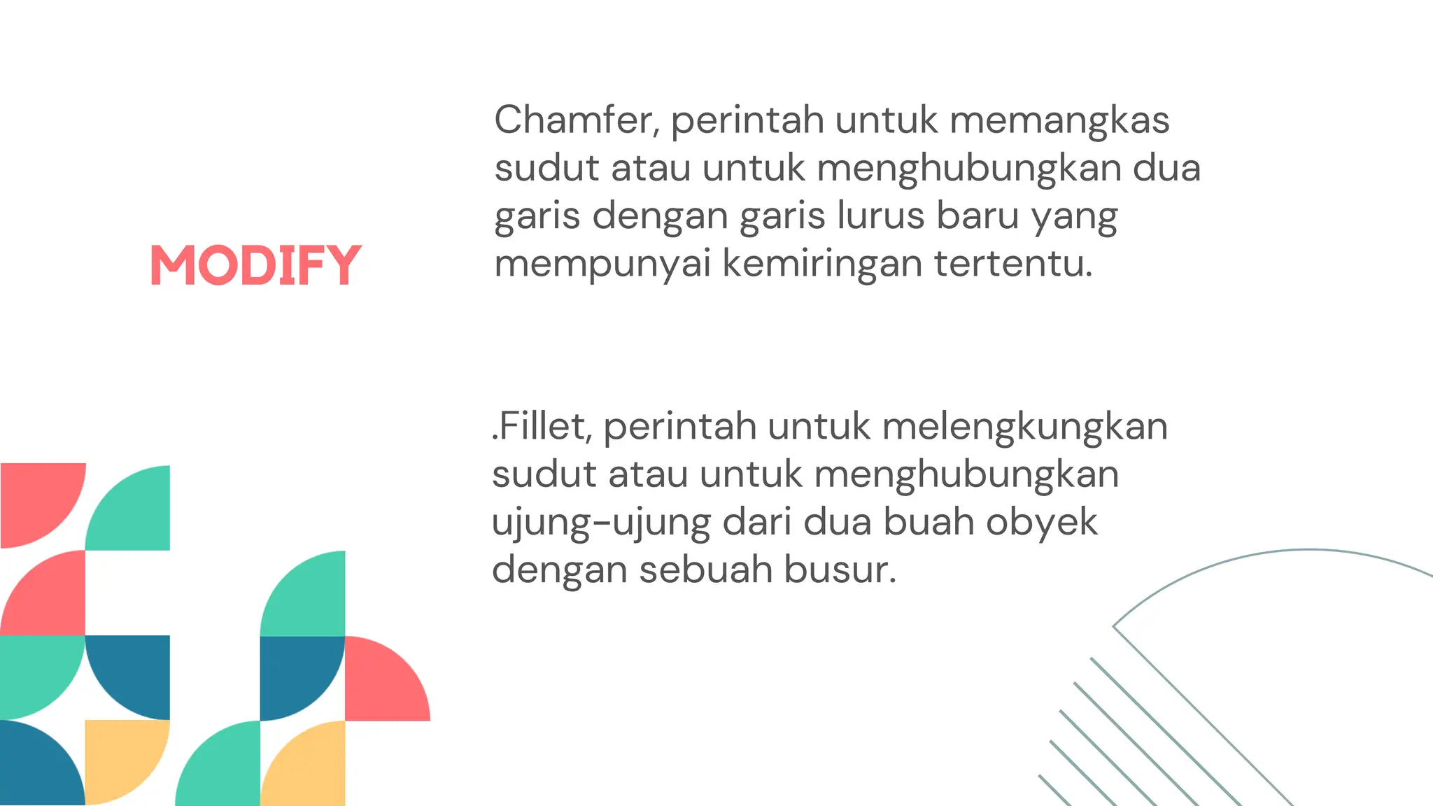 GAMAR TEKNIK AUTOCAD kelas xi semester gasal | PDF