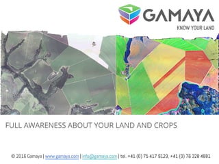 Gamaya Sugarcane Product Overview - Canefit | PDF