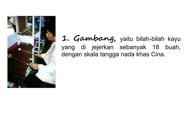 Gambang keromong | PPT