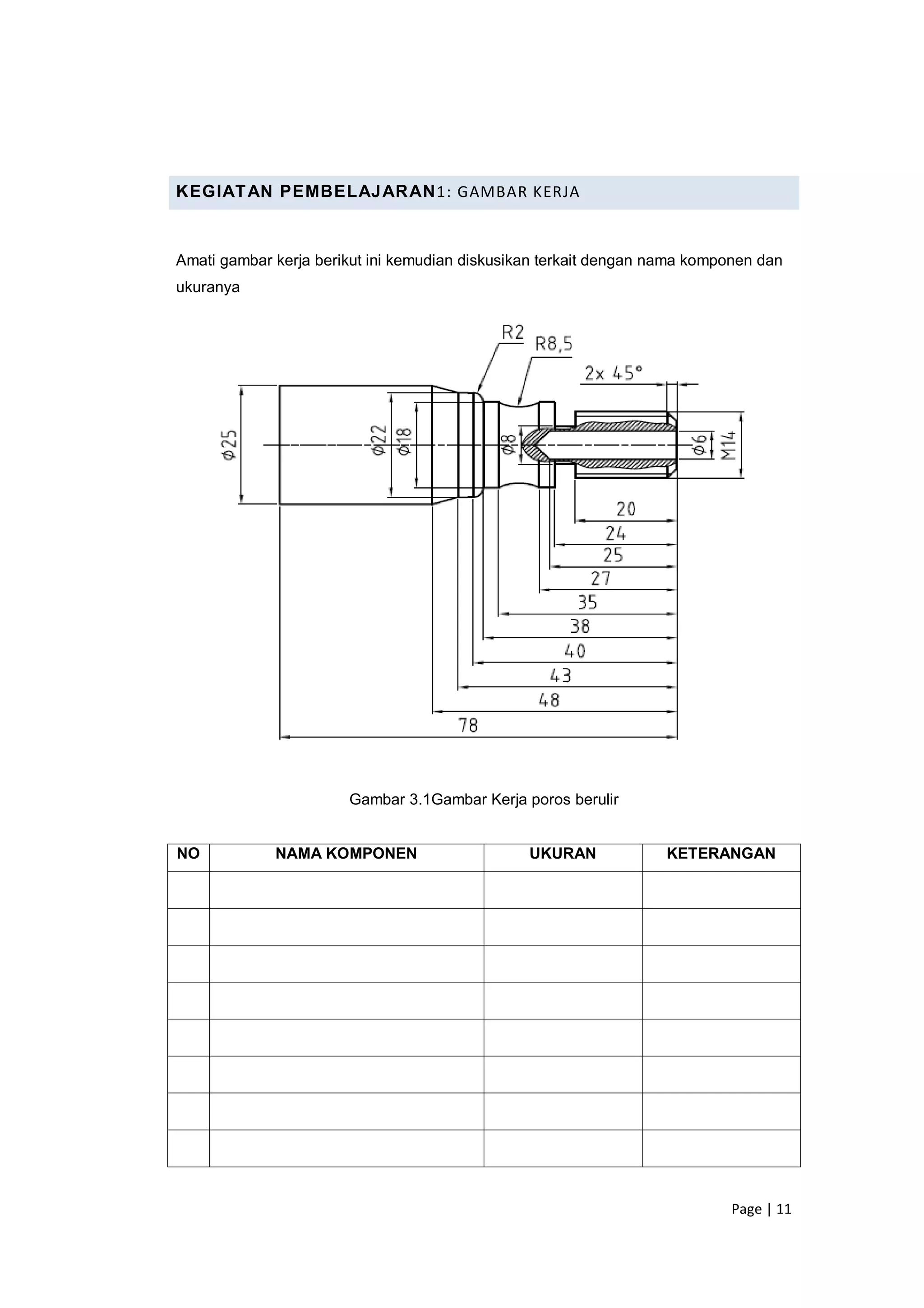 Gambar teknik-mesin | PDF