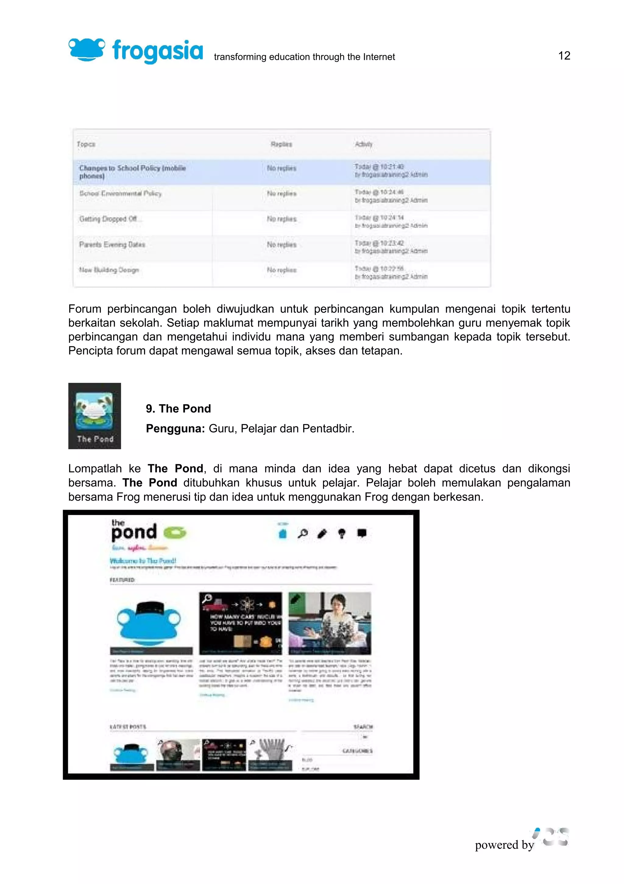 Gambaran keseluruhan-frog-vle | PDF
