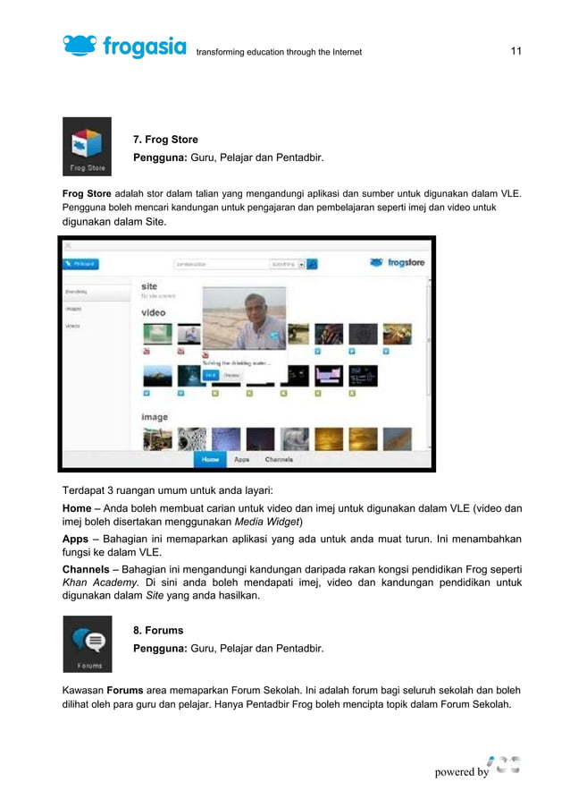 Gambaran keseluruhan-frog-vle | PDF