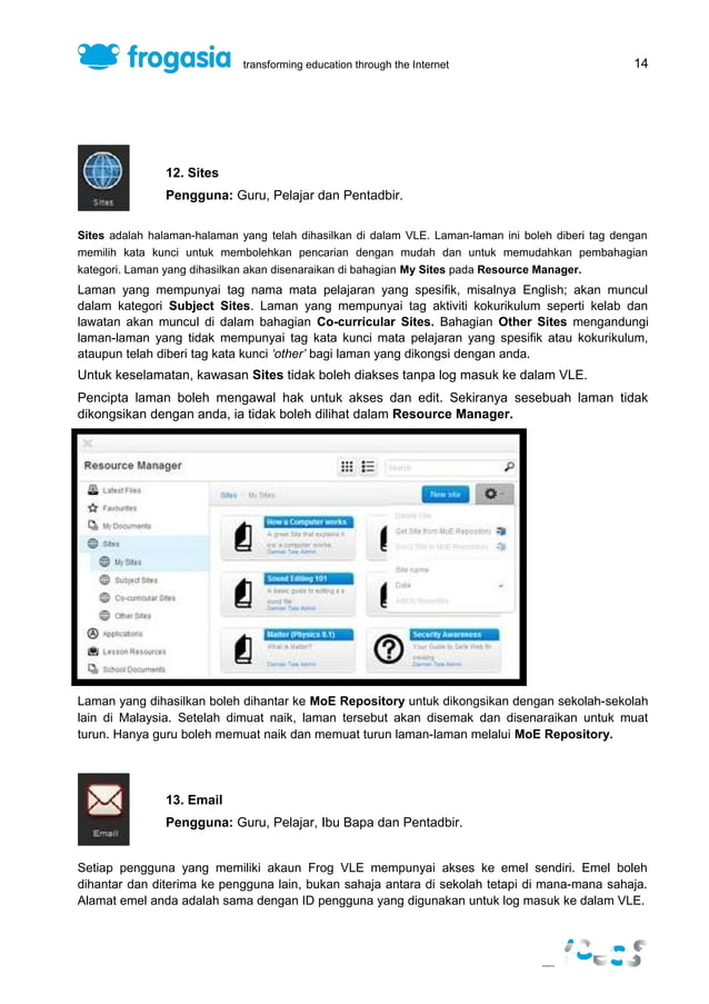 Gambaran keseluruhan-frog-vle | PDF