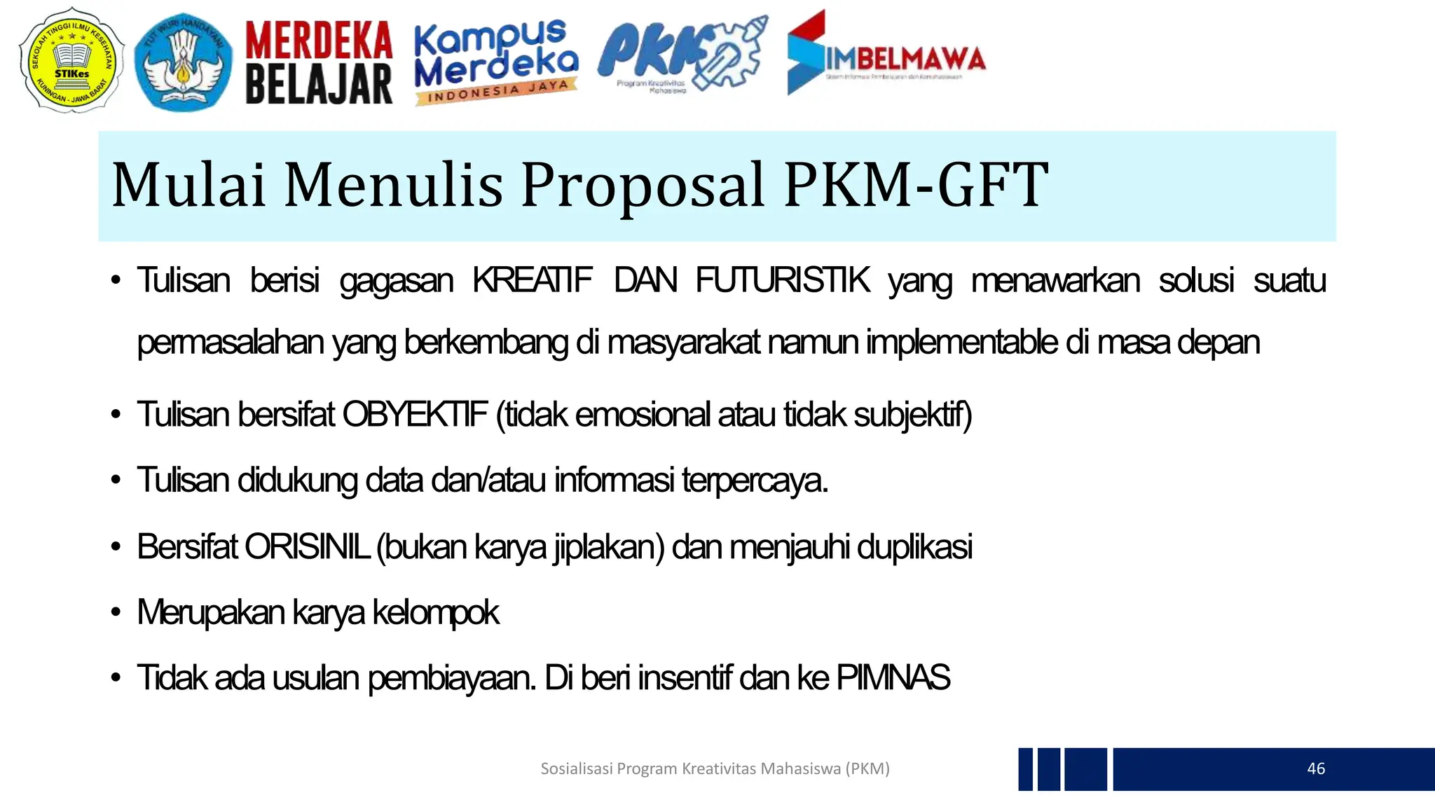 Gambaran Filosofi PKM Indonesia 2023 OKE | PPTX