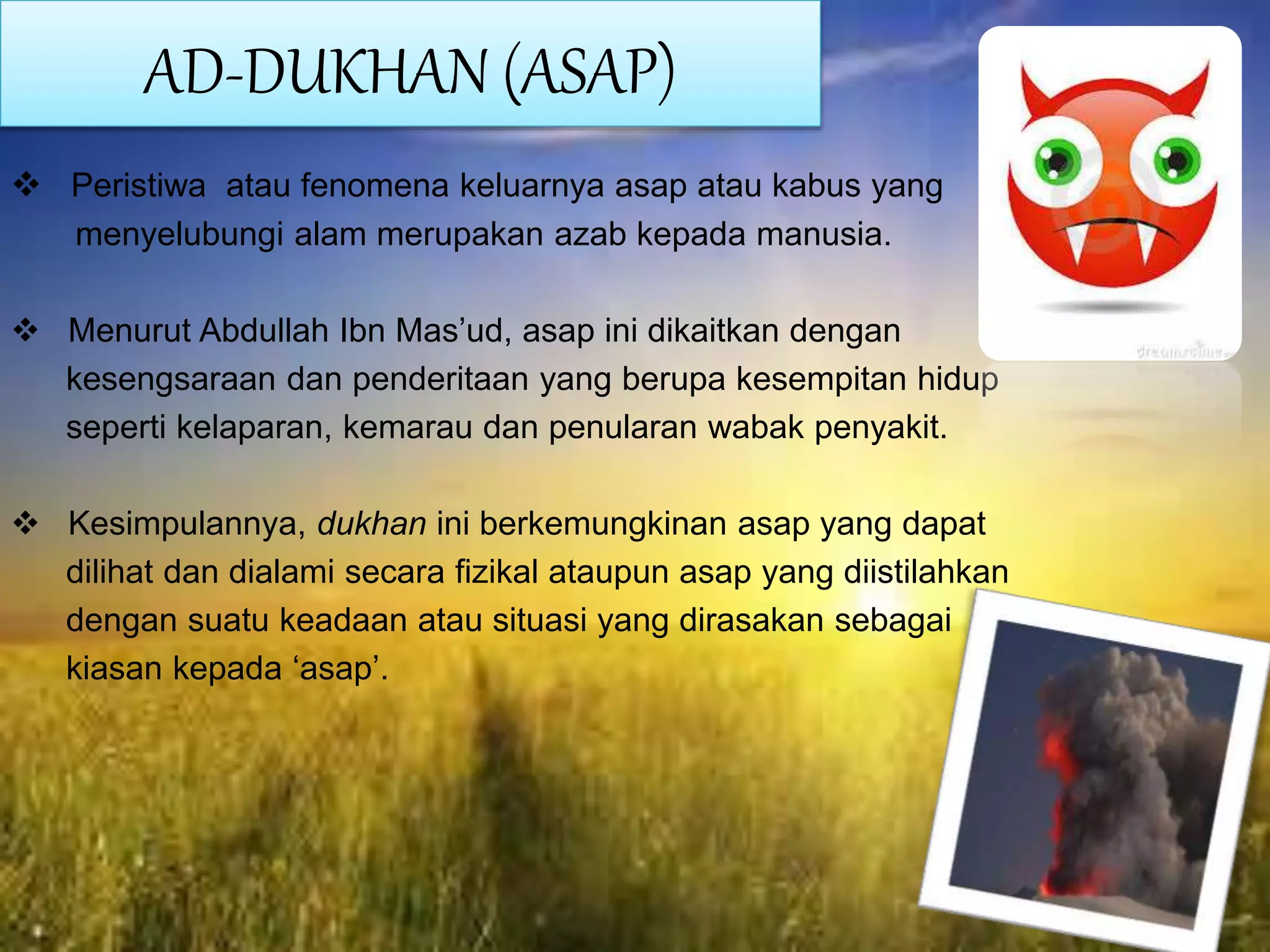 Kronologi Hari Kiamat. Allahuakhbar | PPTX