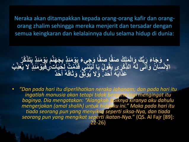 Gambaran Neraka Bagian 1 | PPT