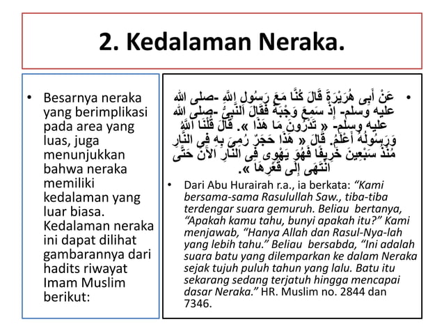 Gambaran Neraka Bagian 1 | PPT