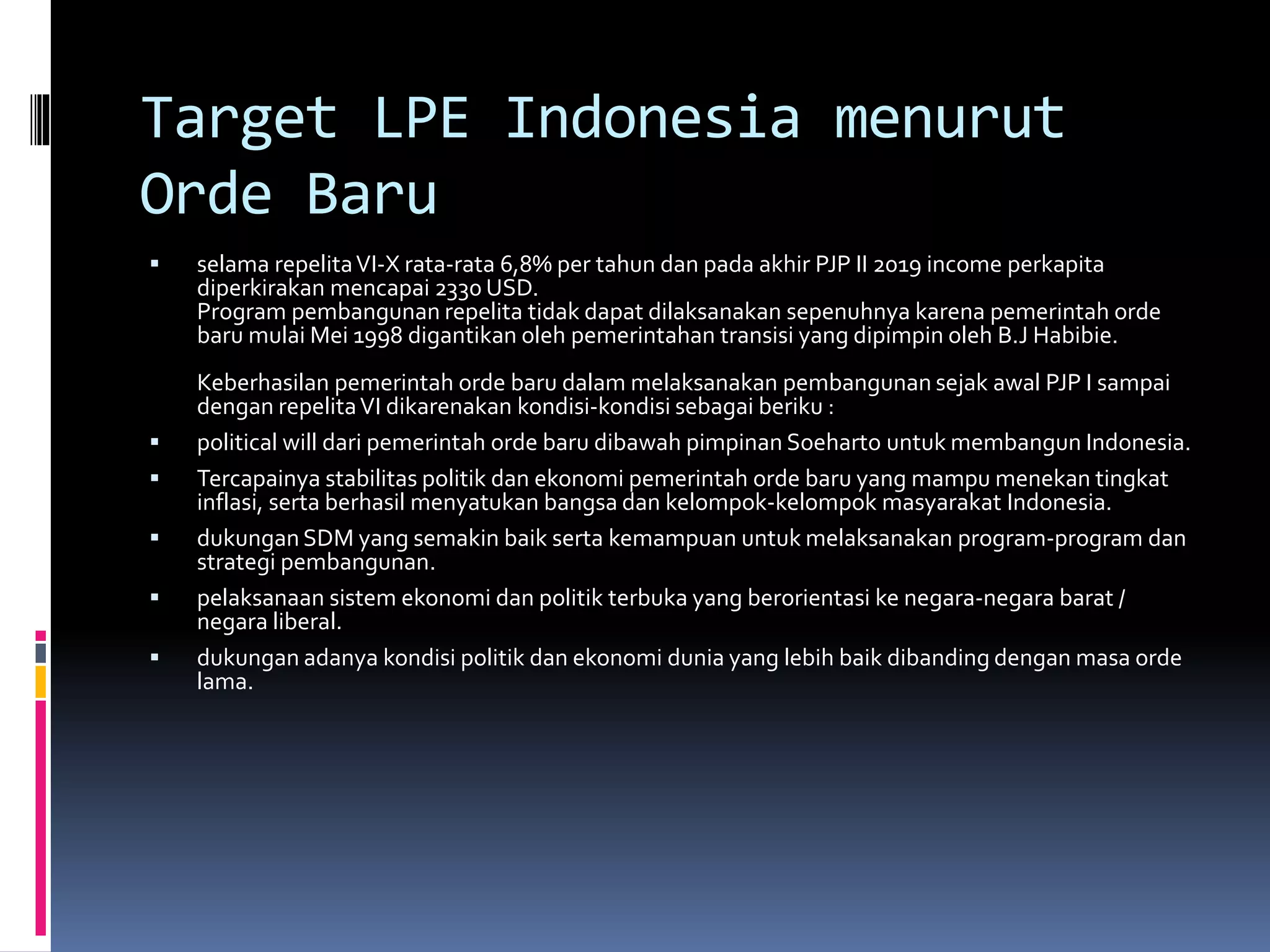 Gambaran perekonomian indonesia | PPTX
